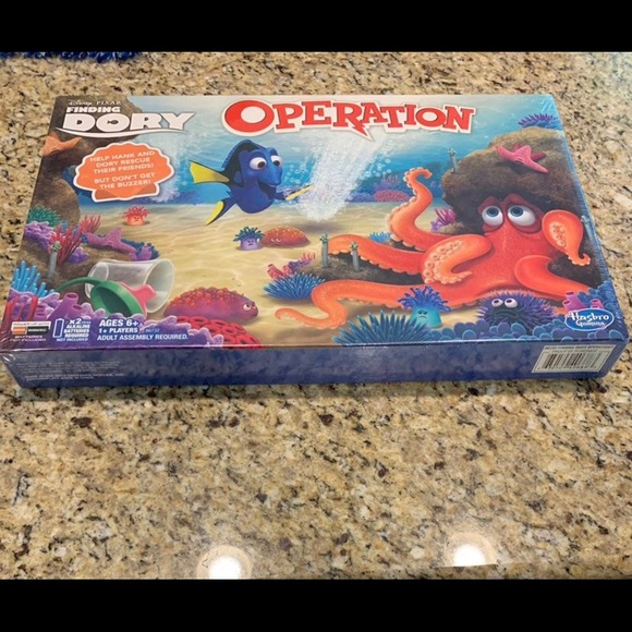 Disney | Toys | Finding Dory Operation Board Game Sealed Wrapped | Poshmark
